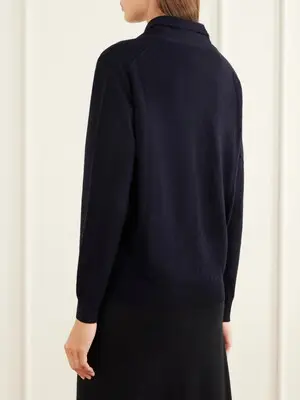 ALLUDE Casual Long Sleeve Sweater - No