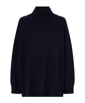 ALLUDE Warm Long Sleeve Sweater - No