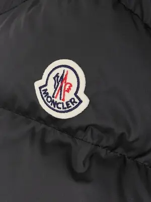 Moncler Brosse Belted Hooded Down Jacket