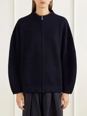 ALLUDE Minimalist Long-sleeve Jacket