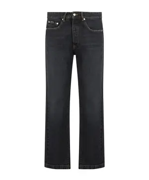 ICON DENIM LOS ANGELES Iann Straight-leg Jeans - Black