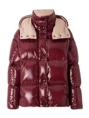 Moncler Parana Quilted Down Jacket - Grape