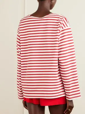 Matteau Breton Striped Cotton-jersey T-shirt