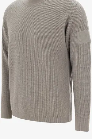 C.P. COMPANY Merino Wool Blend Round-neck Jumper