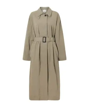Studio Nicholson Campion Belted Crinkled-shell Trench Coat - No