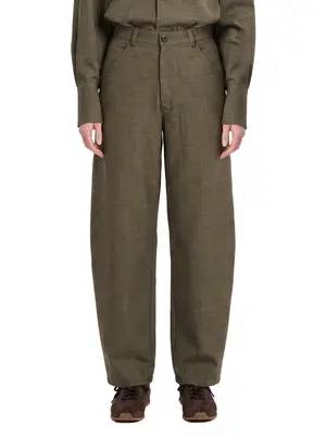 DARKPARK High-waist Wide-leg Pants