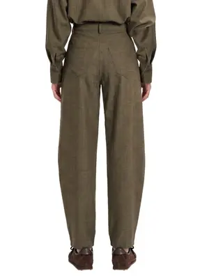 DARKPARK High-waist Wide-leg Pants