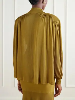 Altuzarra Yellow-green Knit Top