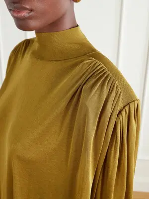 Altuzarra Yellow-green Knit Top