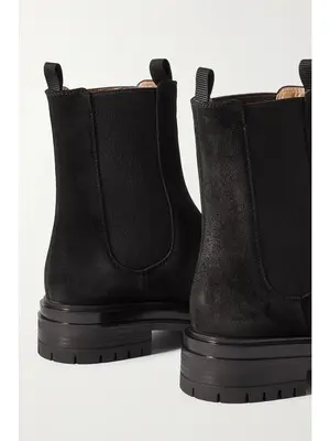 GIANVITO ROSSI Chester Suede Chelsea Boots