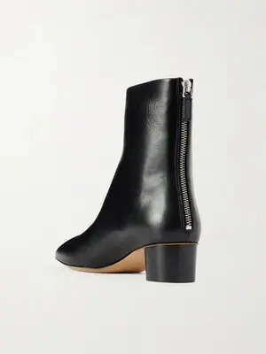 Le Monde Beryl Carole Leather Ankle Boots