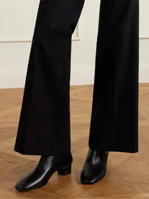Le Monde Beryl Carole Leather Ankle Boots