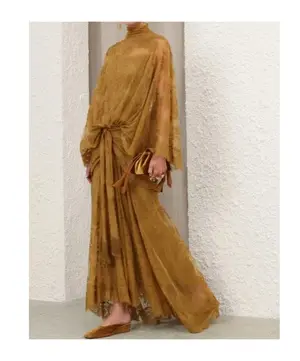 Zimmermann Ascent Batwing Lace Gown