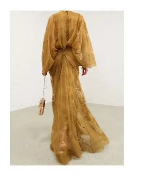 Zimmermann Ascent Batwing Lace Gown