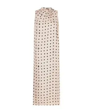 Altuzarra Printed Silk-satin Maxi Dress - No
