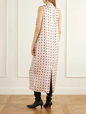 Altuzarra Printed Silk-satin Maxi Dress