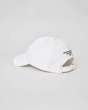 Celine Richelieu Cap In Light Cotton Twill