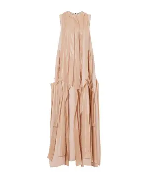 Maticevski Beseech Draped Pleated Crepe And Satin Gown - No