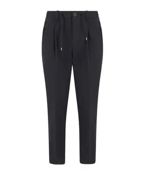 Herno Tapered Elastic-waist Pants