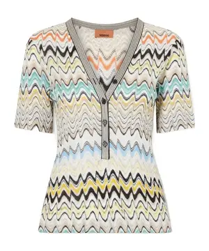 Missoni Striped Crochet-knit Sweater - No