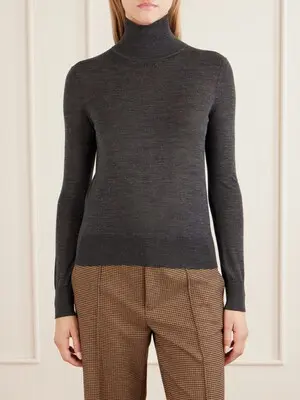 NILI LOTAN Cashmere Turtleneck Sweater