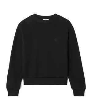 Eterne Embroidered Cotton And Modal-blend Jersey Sweatshirt - No