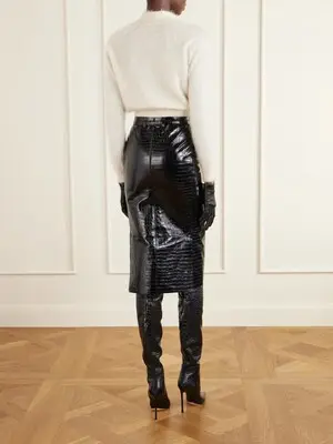 TOM FORD Soft-feel Midi Skirt