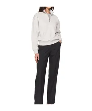 Maison Kitsuné Quarter-zip Fox-patch Sweatshirt