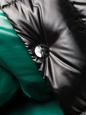 Moncler Hanoverian Logo Patch Quilted Coat
