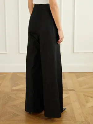 Carolina Herrera Diana High-rise Wide-leg Jeans