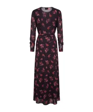 Diane Von Furstenberg Long-sleeved Printed Dress