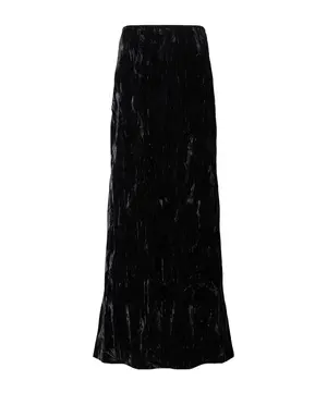 Anna Sui Velvet Maxi Skirt - No
