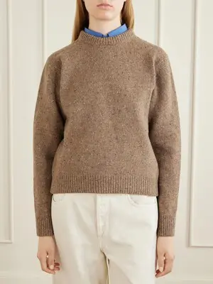 RÓHE Mélange Wool-blend Sweater