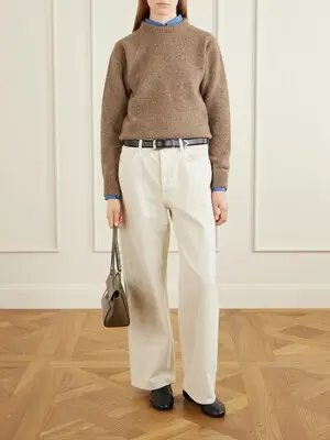 RÓHE Mélange Wool-blend Sweater