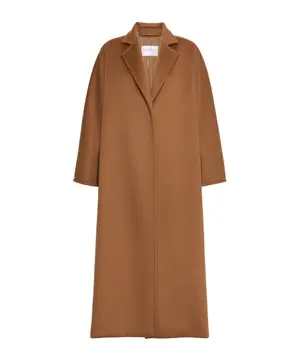 Max Mara Long Cashmere Coat - Camel