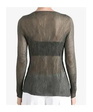 Issey Miyake Pleated T-shirt