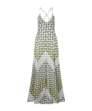 Missoni Metallic Crochet-knit Maxi Dress - No
