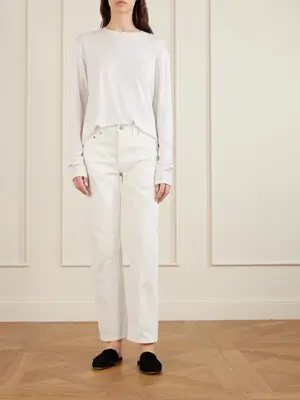 CHRISTEN Calf Hair Slip-ons
