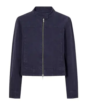 Still Here Zip-up Cropped Jacket - No