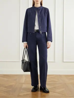 Still Here Zip-up Cropped Jacket
