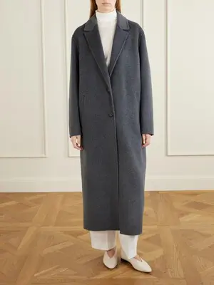 RÓHE Wool And Cashmere Blended Overcoat