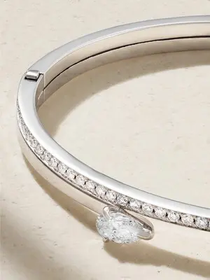 REPOSSI 18-karat White Gold Diamond Bracelet
