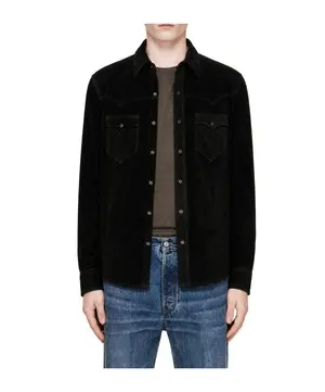 Ralph Lauren Paneled Suede Jacket - No