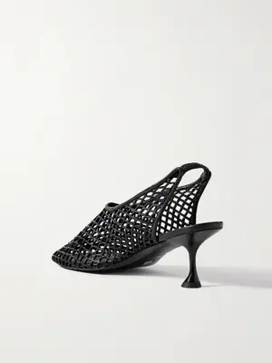 Proenza Schouler Mesh Leather High Heels