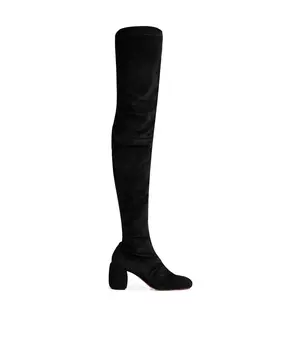 CHRISTIAN LOUBOUTIN Suede Over-the-knee Boots - No