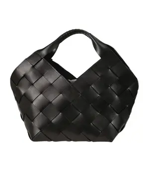 Dragon Diffusion Castello Woven Leather Tote - Black