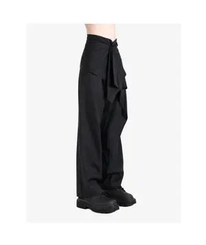 Issey Miyake High-waisted Casual Trousers