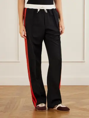 WALES BONNER Loose Striped Trousers