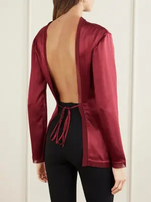 Tove Silk Top - No