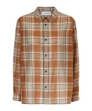 Matteau Plaid Long Sleeve Shirt - No